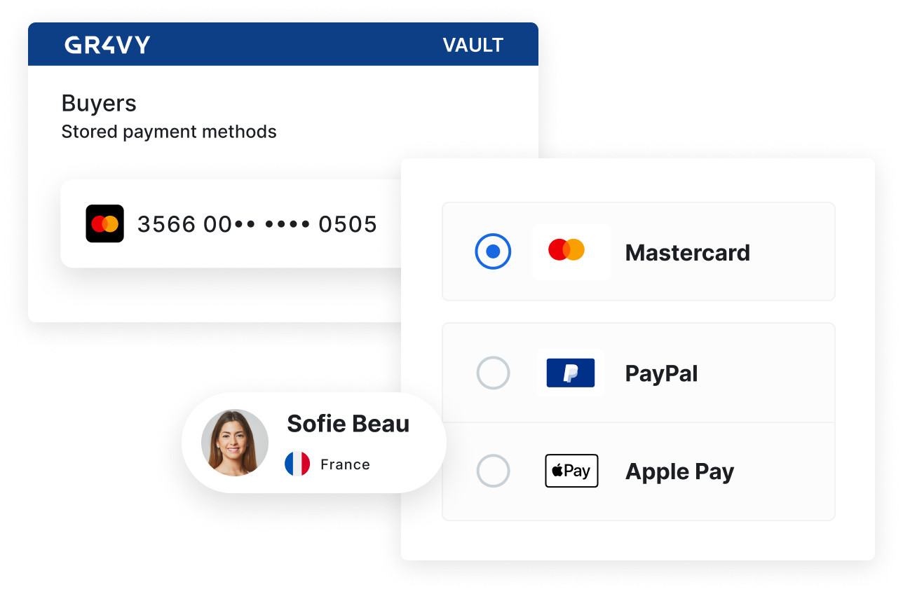 Store card data with Cloud Vault | Gr4vy